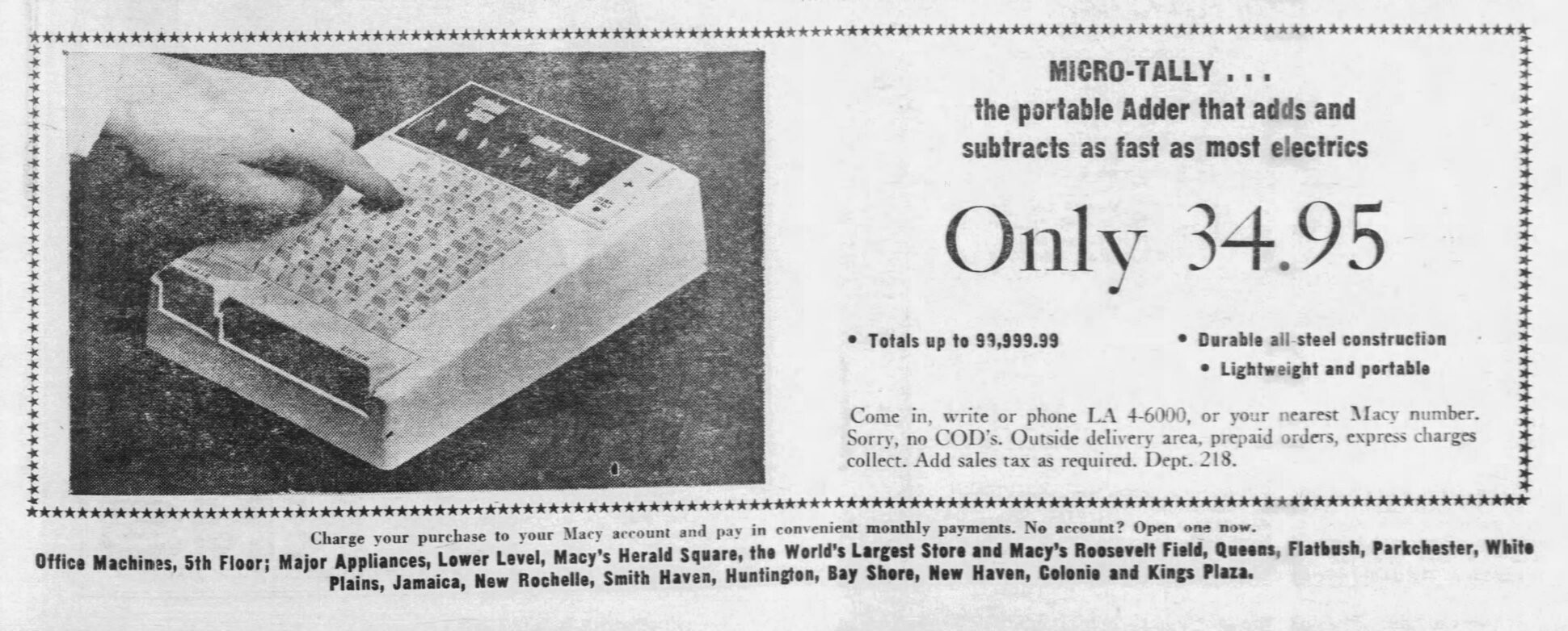 The Technidyne Micro-Tally - Jaap's Mechanical Calculators Page