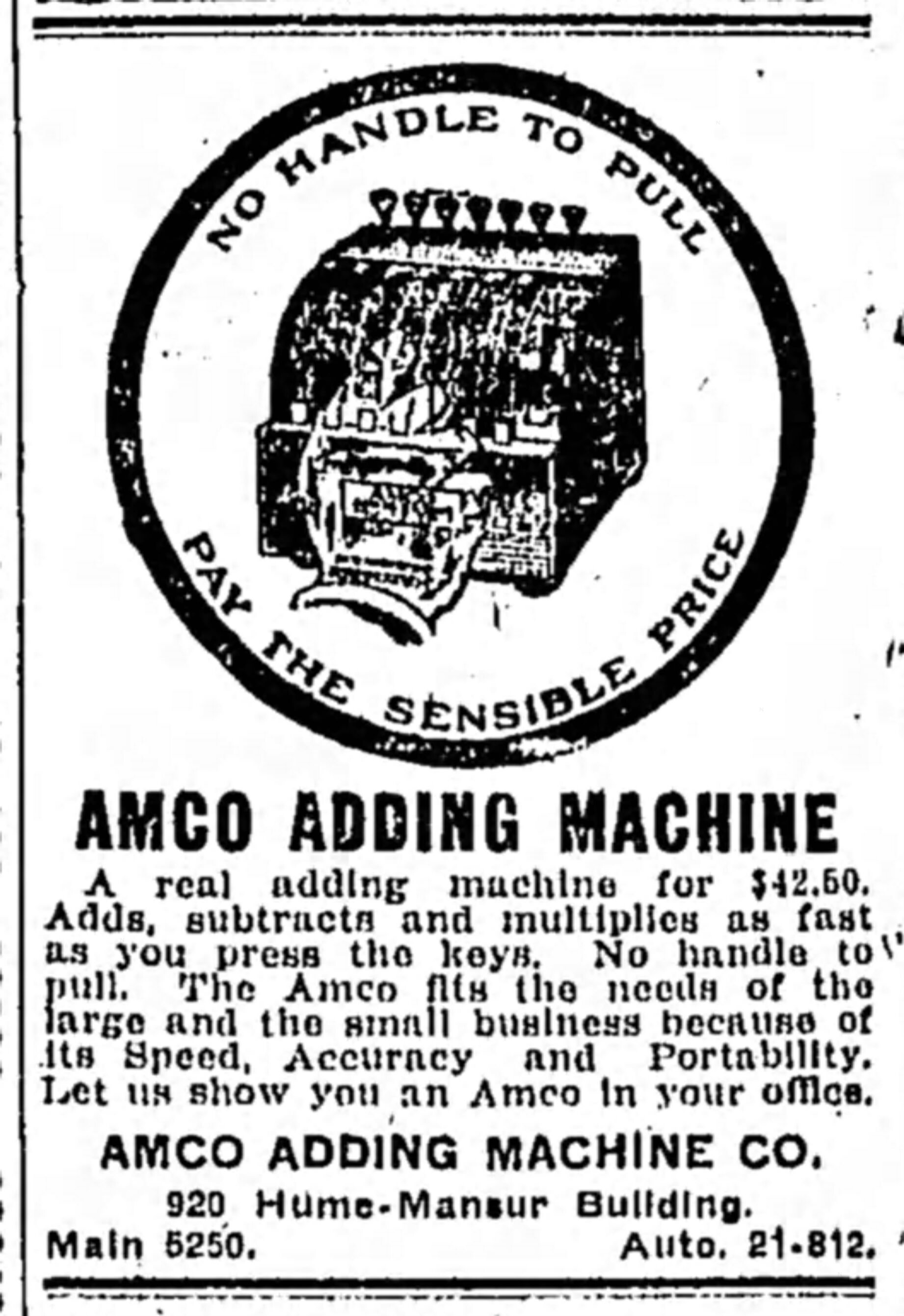Star Adding Machine - Jaap's Mechanical Calculators Page